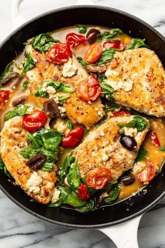 Quick n Easy Med Chicken Recipe - EASY RECIPES
