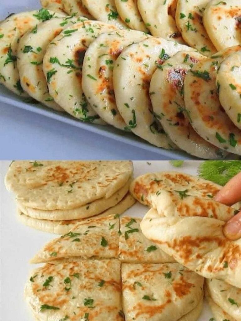 Garlic Herb Flatbread Recipe - EASY RECIPES