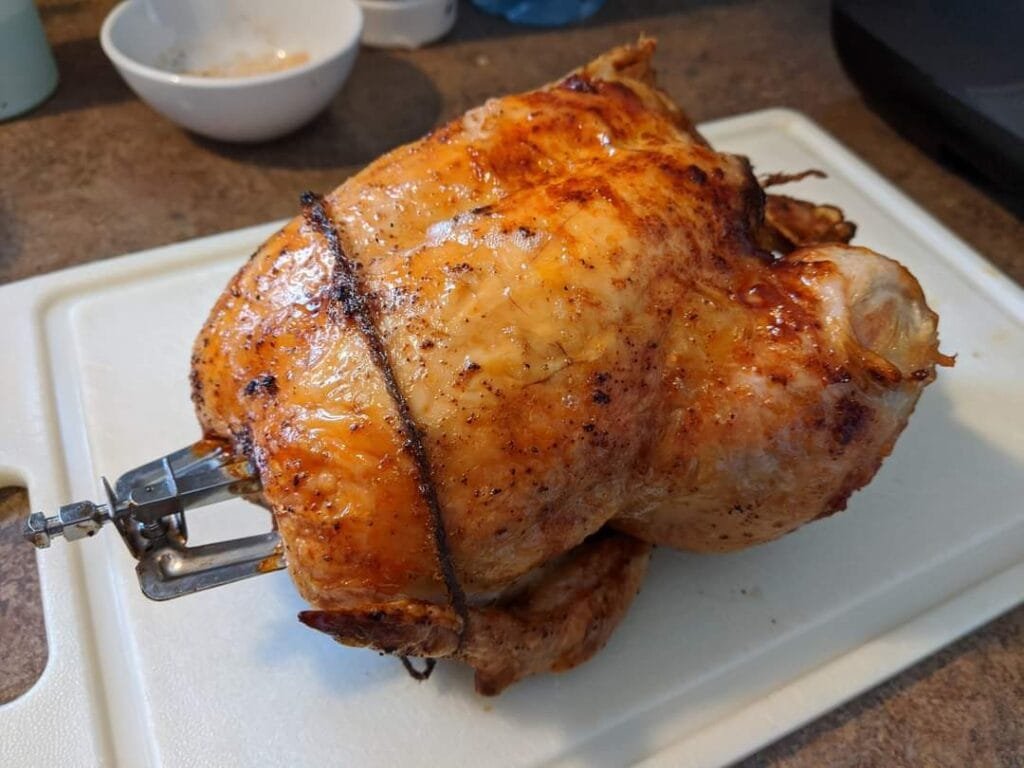 Homemade BBQ Rotisserie Chicken - EASY RECIPES