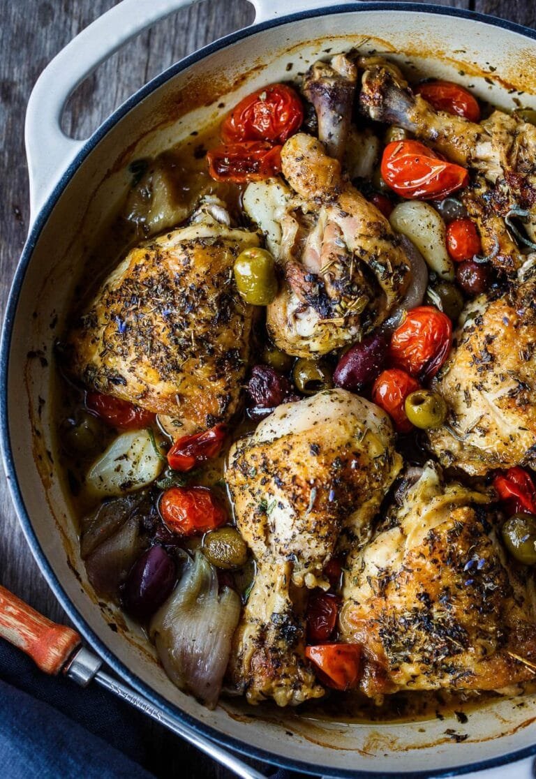 Mediterranean Chicken Provencal - EASY RECIPES