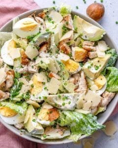 Grilled Chicken Loaded Caesar Salad - EASY RECIPES