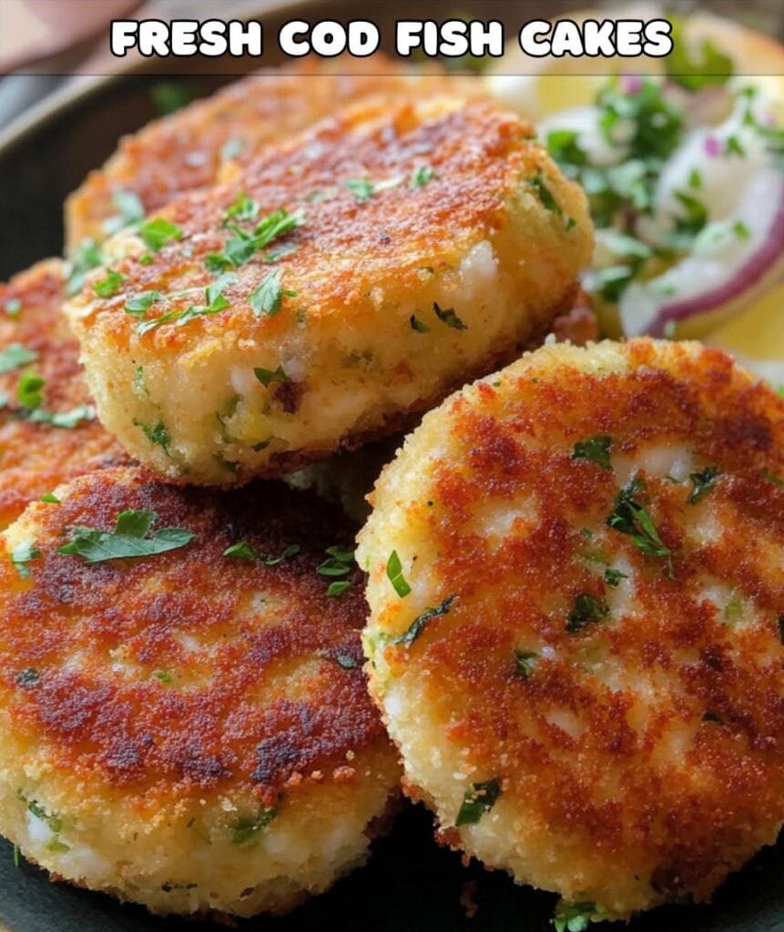 Fresh Cod Fish Cakes - EASY RECIPES