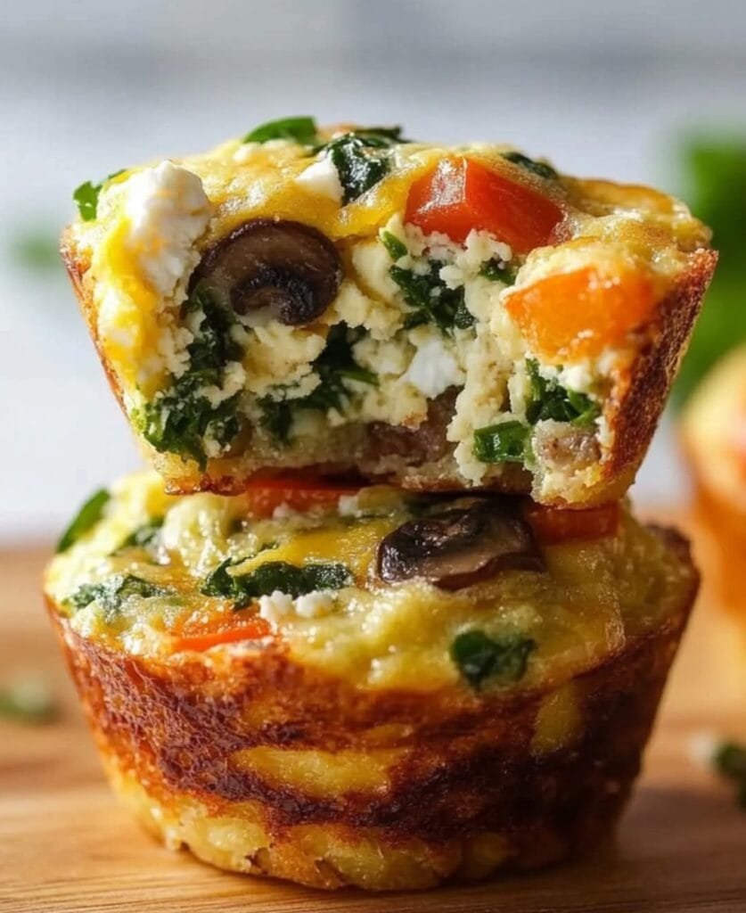 Veggie-Loaded Breakfast Frittata Cups Recipe - EASY RECIPES