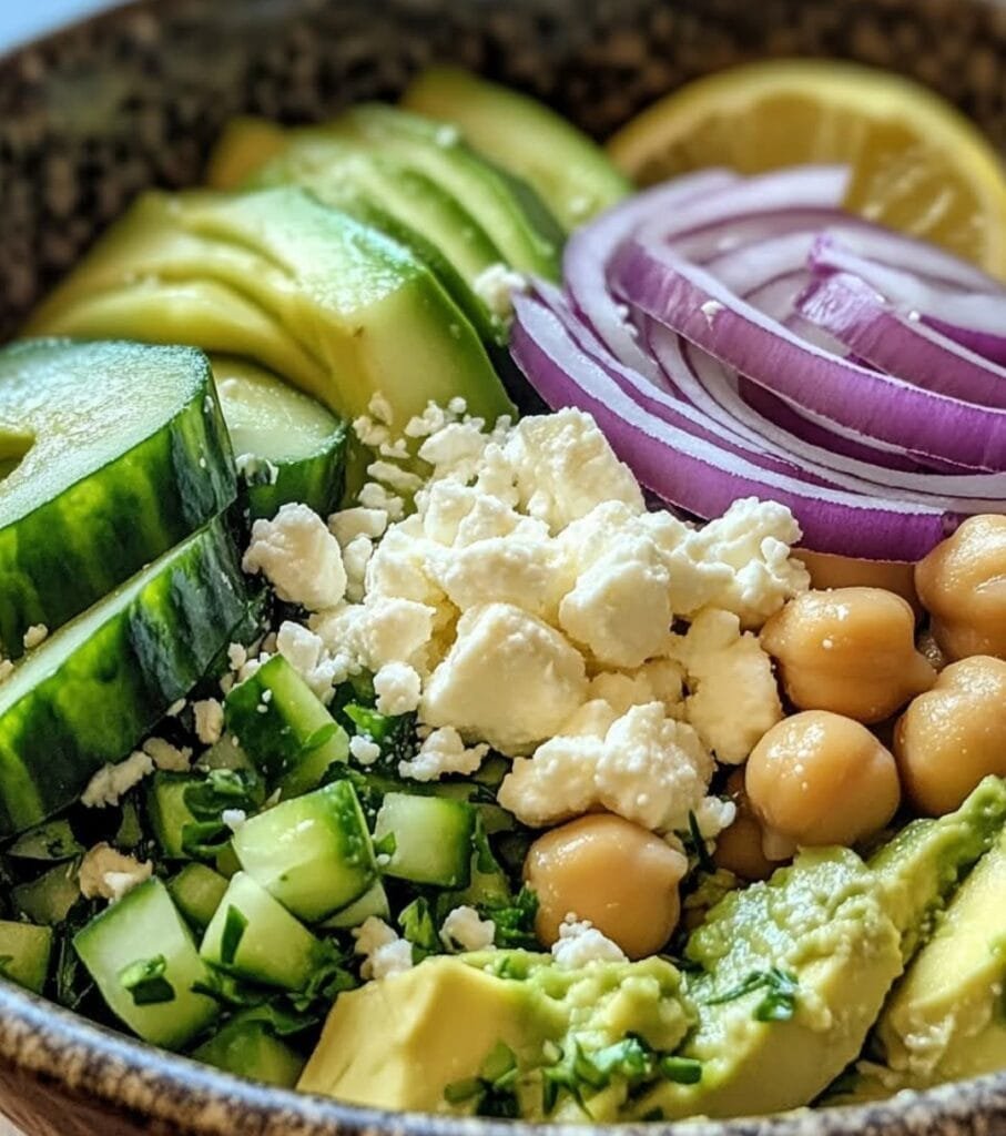 Avocado chickpea crunch bowl - EASY RECIPES
