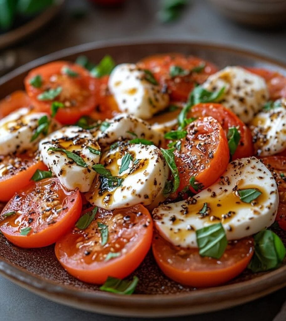 Classic caprese salad - EASY RECIPES