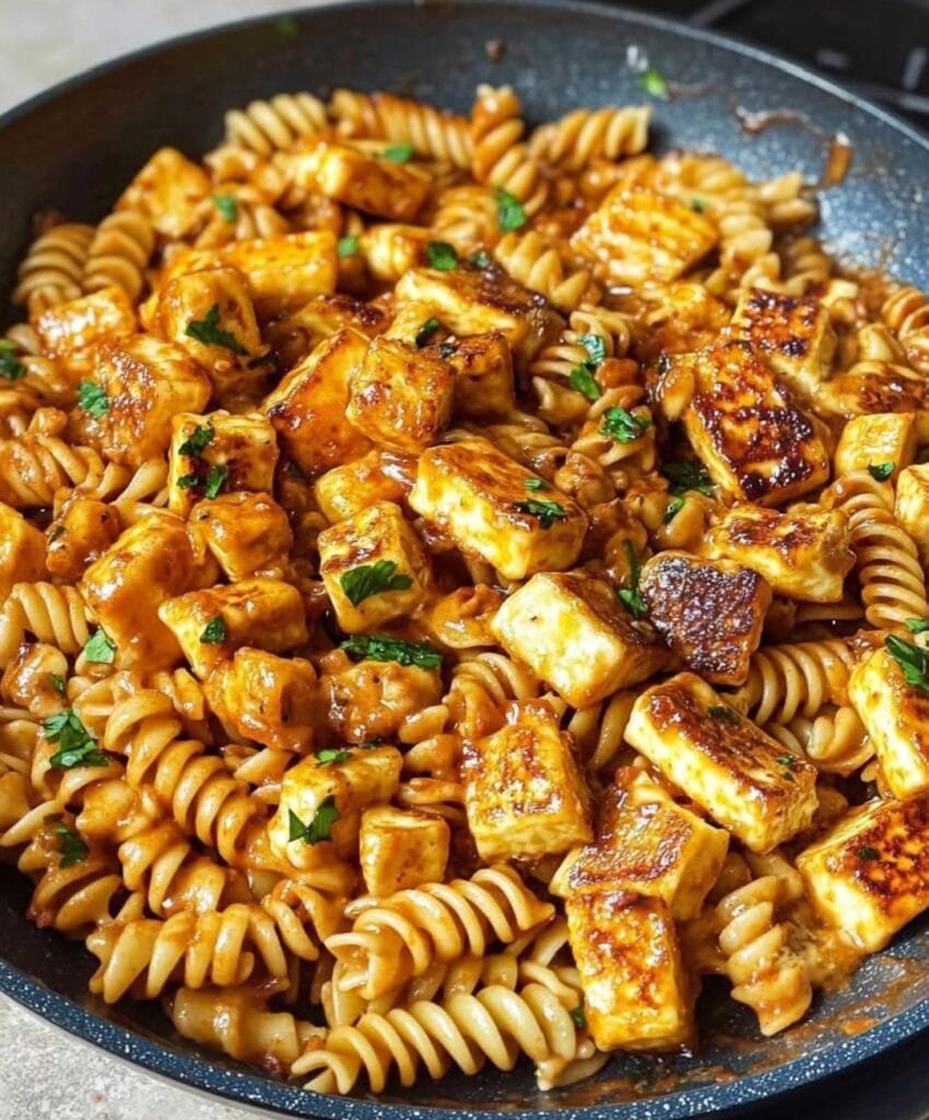 Hot honey halloumi pasta - EASY RECIPES