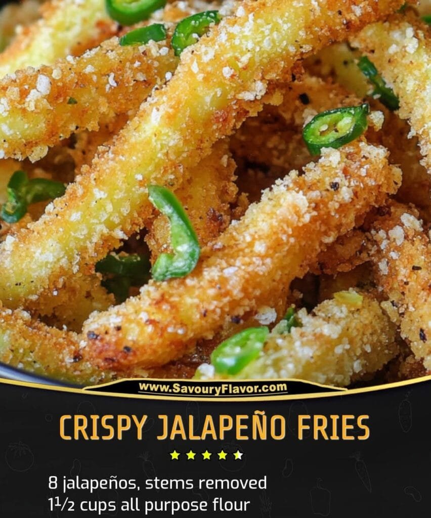 Crispy jalapeno fries - EASY RECIPES