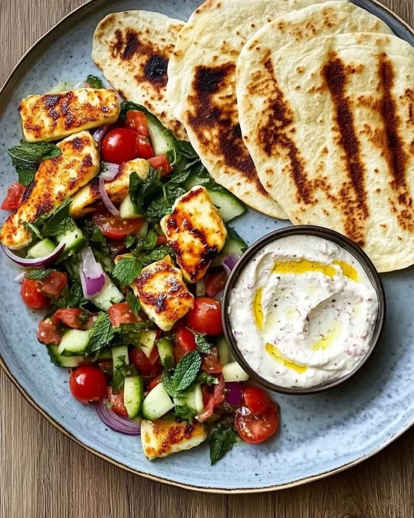 Halloumi Shawarma – Full Recipe with Details - EASY RECIPES