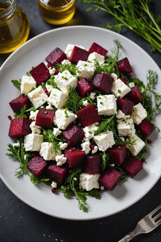 Ultimate Cottage Cheese and Beet Salad - EASY RECIPES