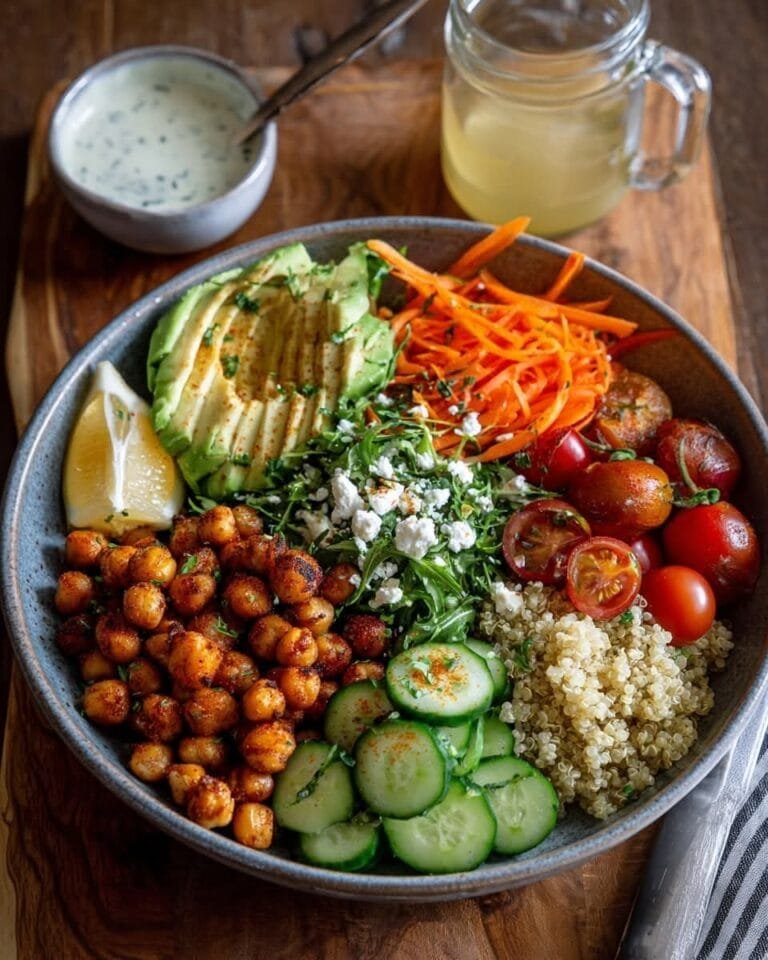Roasted Chickpea Power Bowl - EASY RECIPES