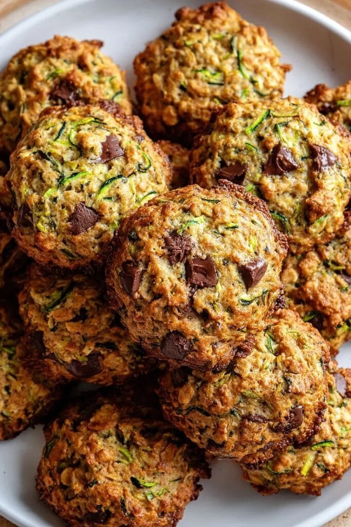 Healthy Zucchini Oatmeal Cookies - EASY RECIPES