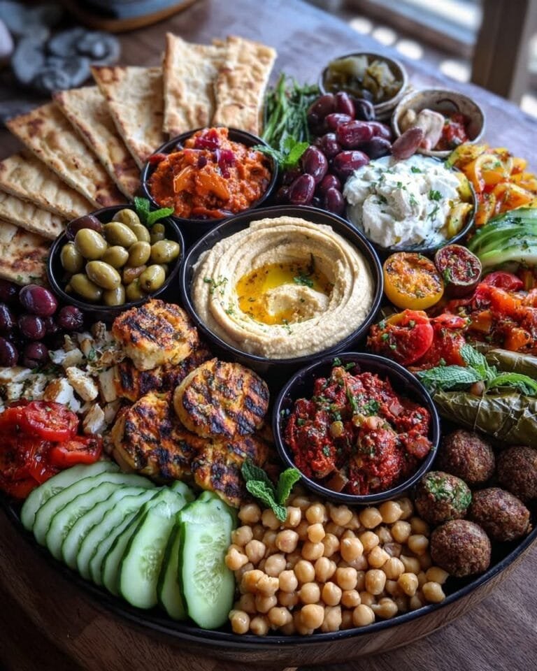 Mediterranean Mezze Tapas Feast - EASY RECIPES