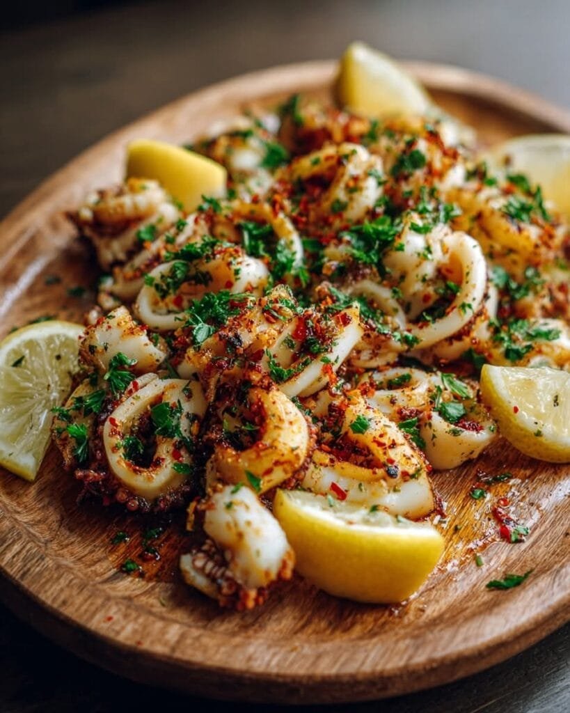 Grilled Calamari with Lemon and Chilli Oil - EASY RECIPES