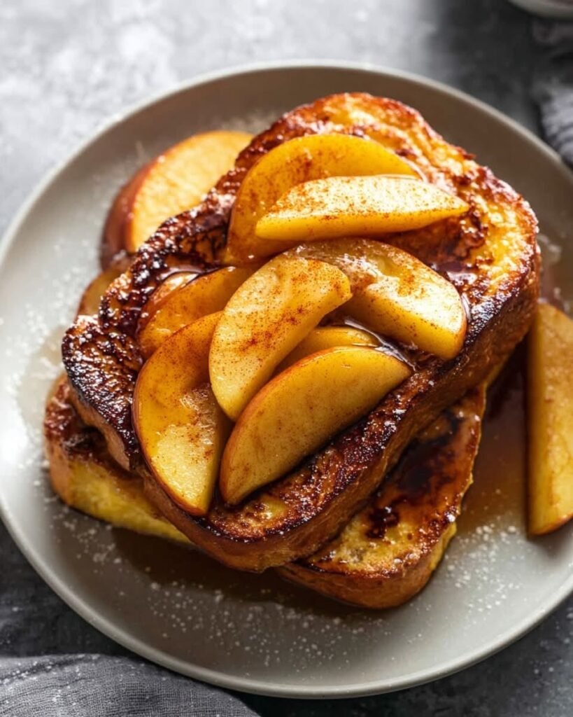 Mediterranean Apple Cinnamon French Toast - EASY RECIPES