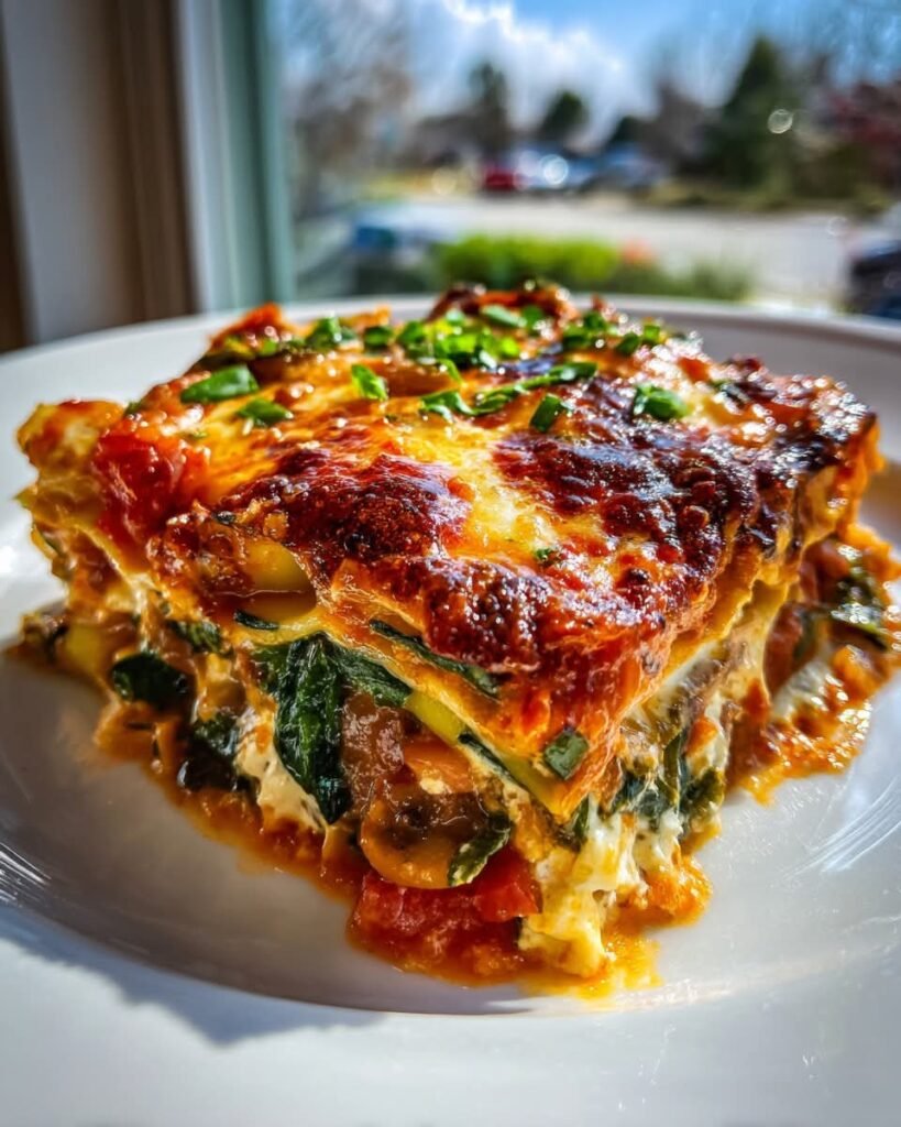 Hearty Vegetable Lasagna - EASY RECIPES