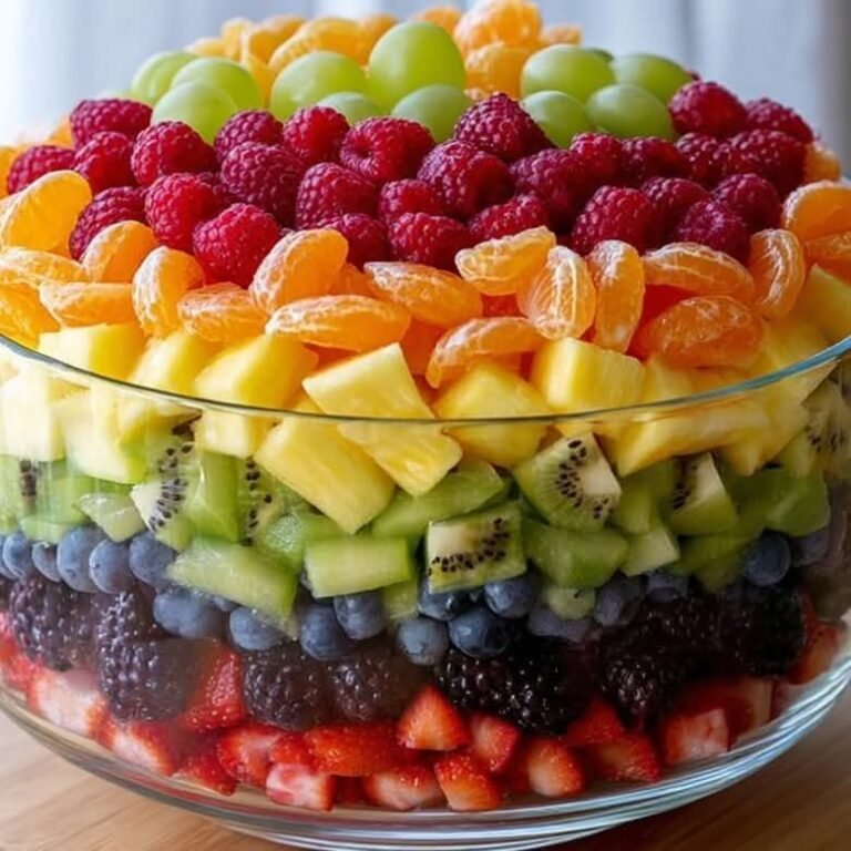 Layered Fruit Salad - EASY RECIPES