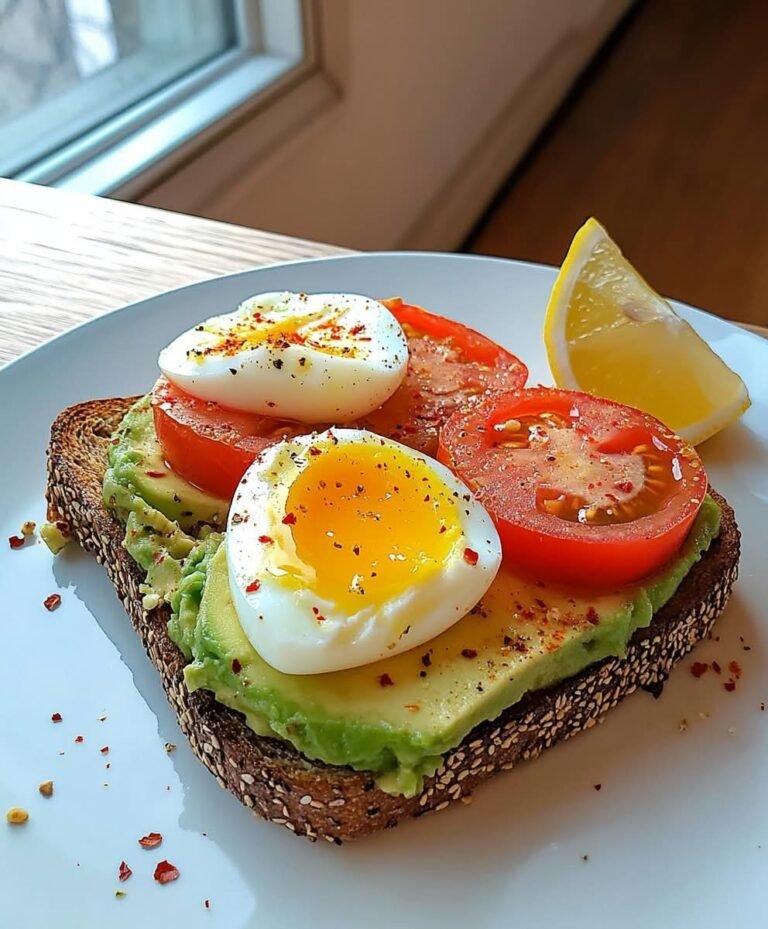 Rustic Rye Avo Toast with Soft-Boiled Eggs - EASY RECIPES