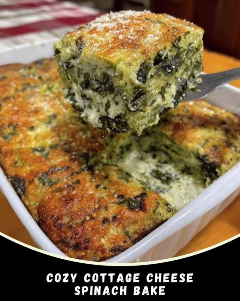 Mediterranean Cozy Cottage Cheese Spinach Cake - EASY RECIPES