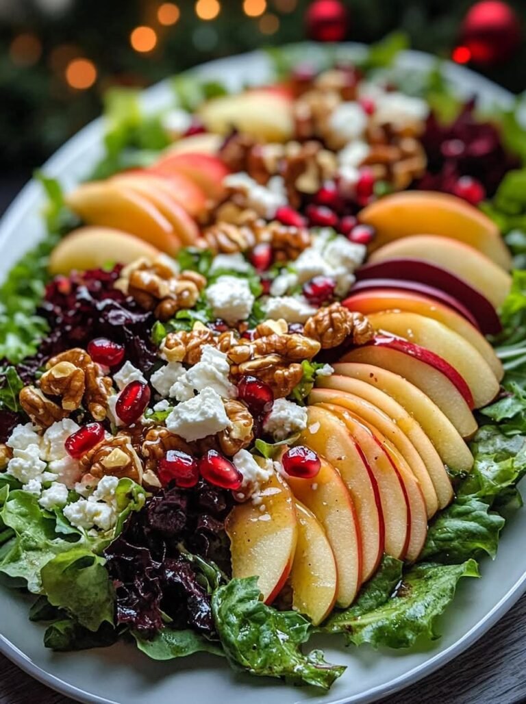 Crisp Honeycrisp Apple, Beet & Winter Green Holiday - EASY RECIPES