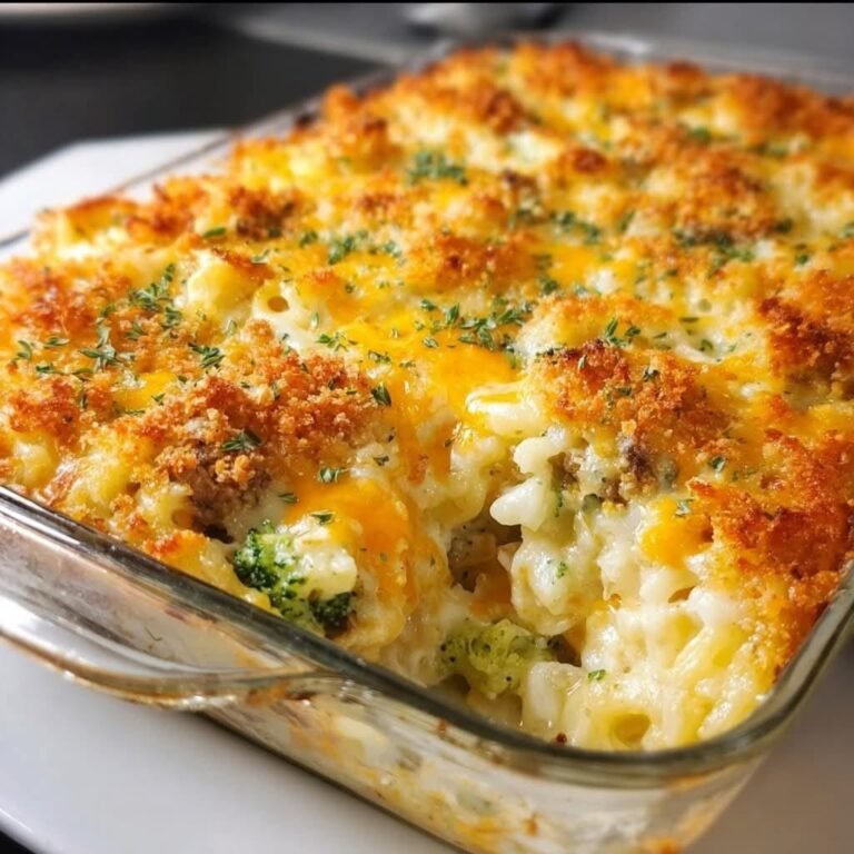 Mediterranean Baked Broccoli Mac and Cheese - EASY RECIPES
