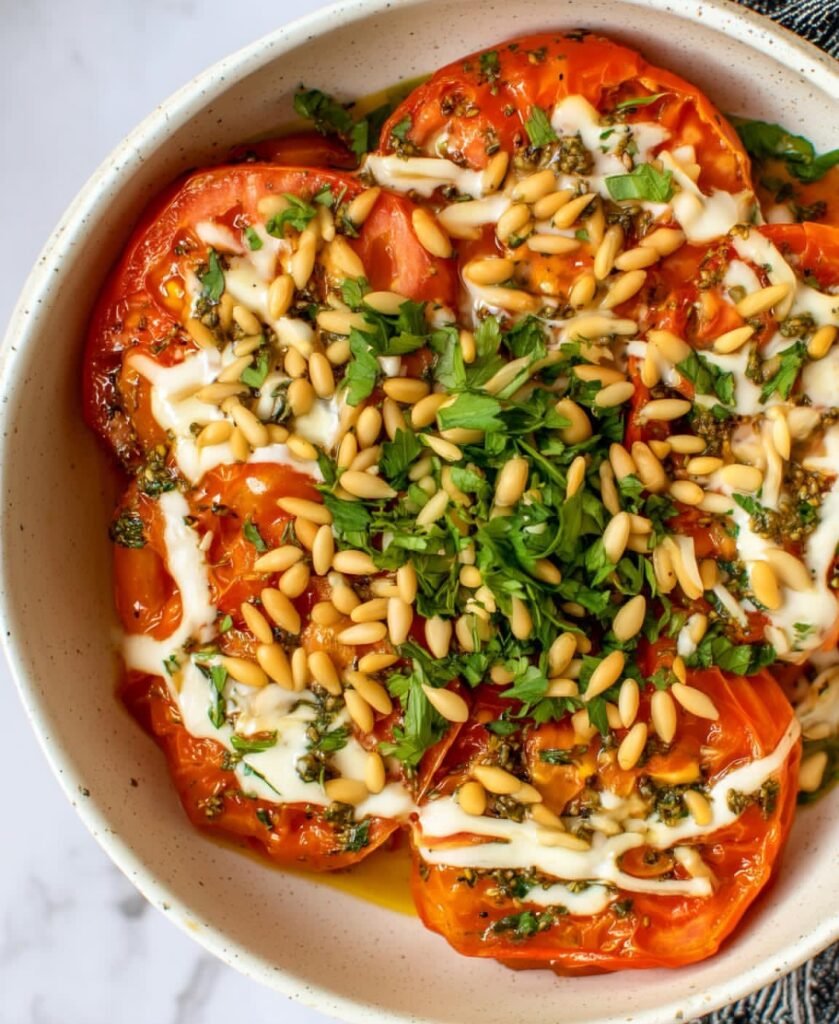 Roasted Tomato Salad - EASY RECIPES