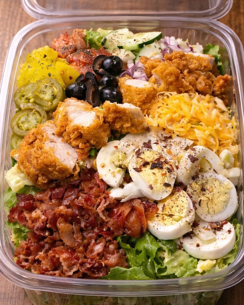 Fresh Loaded Salad - EASY RECIPES